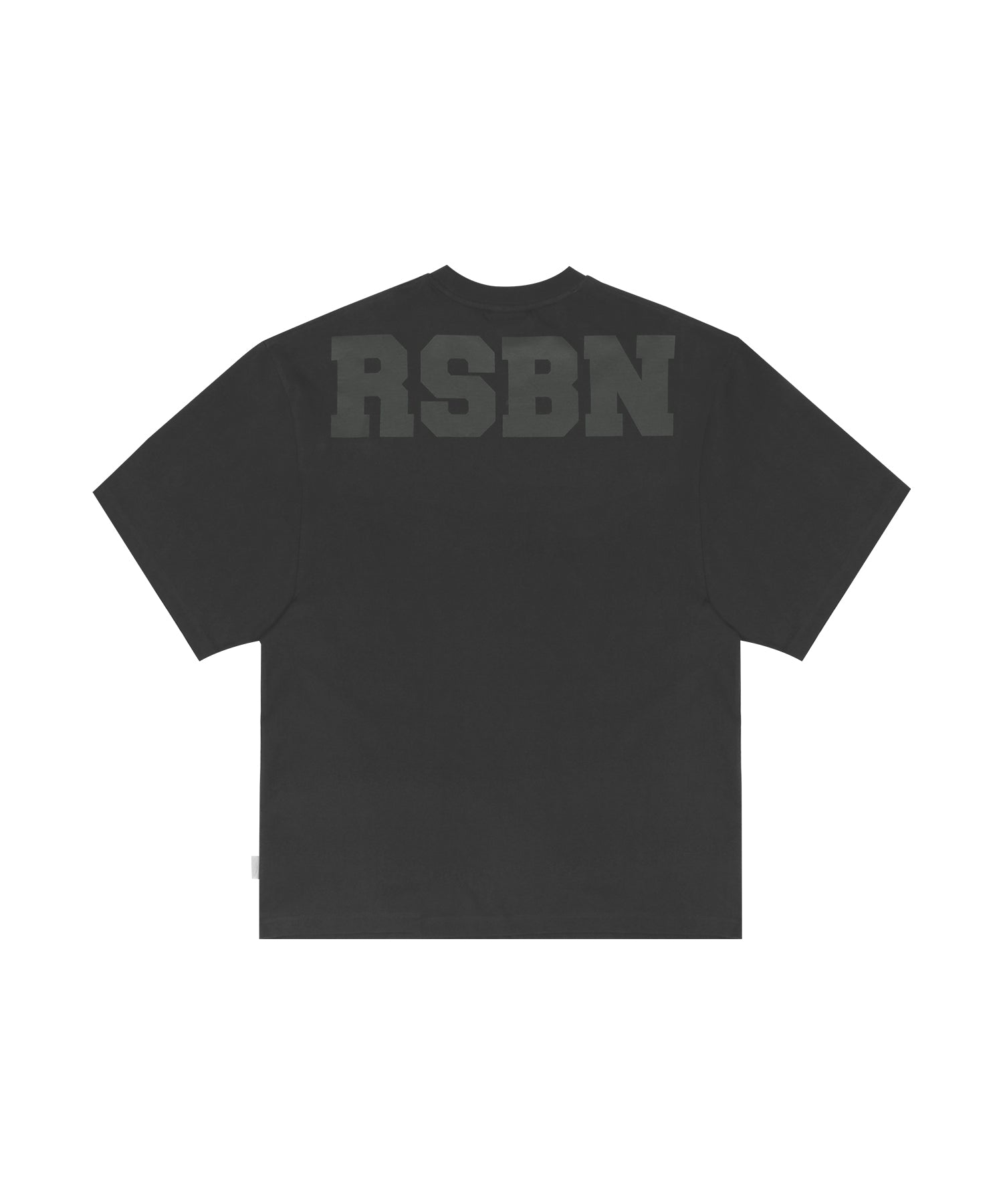 RSBN OVER FIT T-SHIRTS [CHARCOAL] – BORNTOWIN . HONG KONG